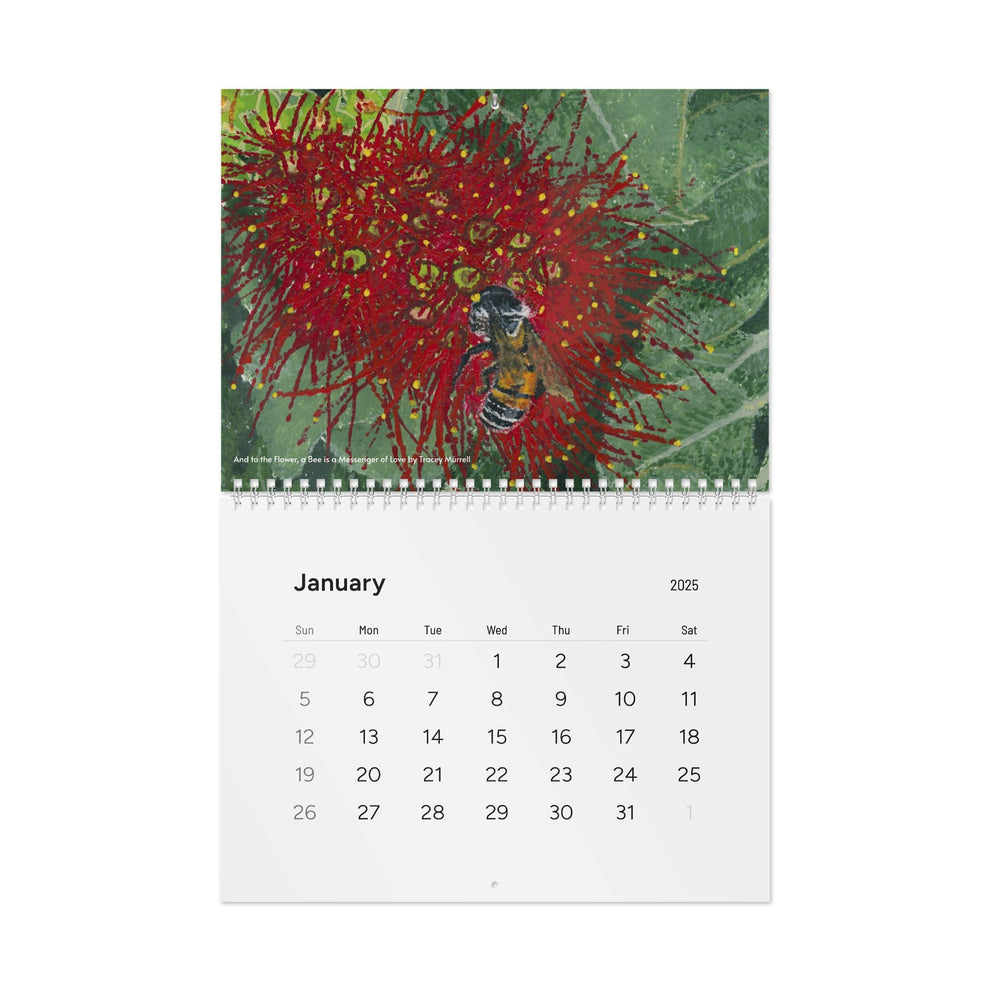 Tracey's Standard Wall Calendar (2025) – TraceysColourMyWorld